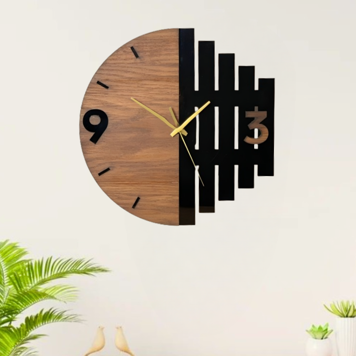 Dotz Brand High Quality Wooden Wall Clock, Room Decoration Items, Clock ...