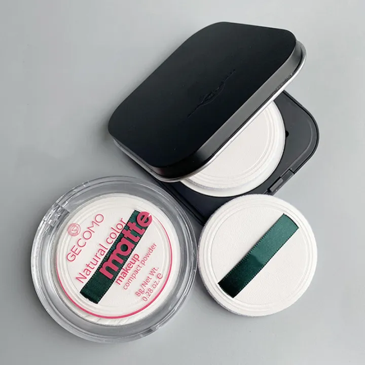 2Pcs Professional Round Shape Portable Facial Powder Foundation Puff ...