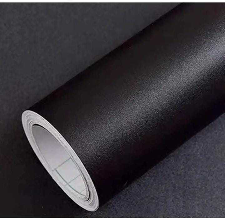 Amazing Matte Black Peel and Stick Wallpaper Self-Adhesive Vinyl for ...