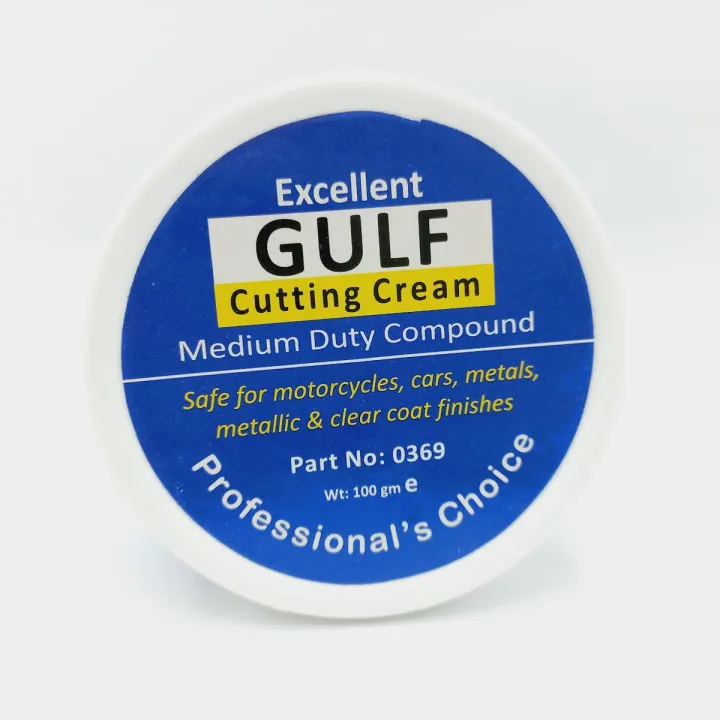 Gulf Cutting Cream Compound For Motorcycles, Cars, Metals, Metallic And ...