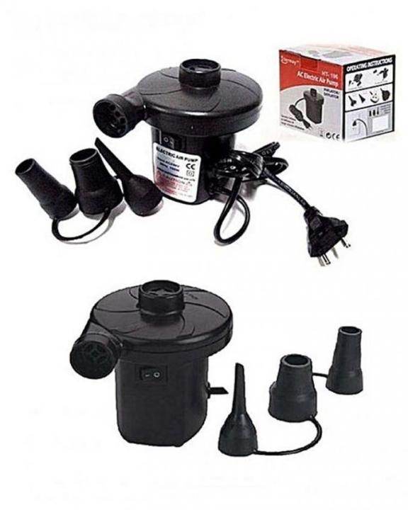 Electric Air Pump Ht-196 Ac - Black | Daraz.pk