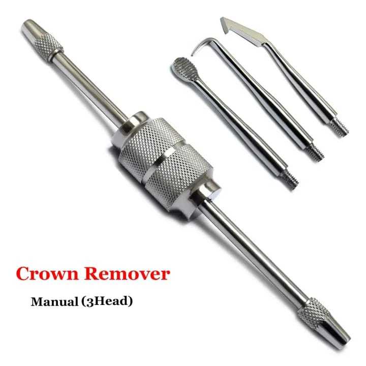 Manual Prosthetic Crown and Bridge Remover – Dental Instrument with 3 ...