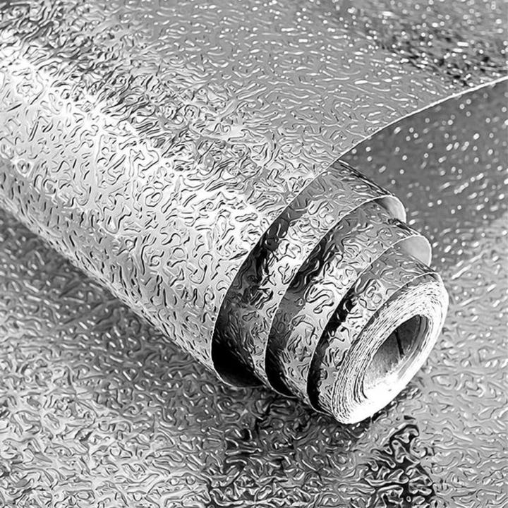 Self Adhesive Aluminium Foil Sticker Roll, Oil Proof Waterproof ...