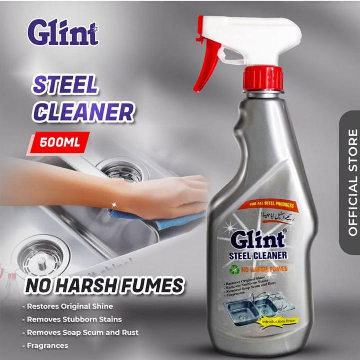 Steel cleaner - Basin cleaner - Sink cleaning spray - Multipurpose ...