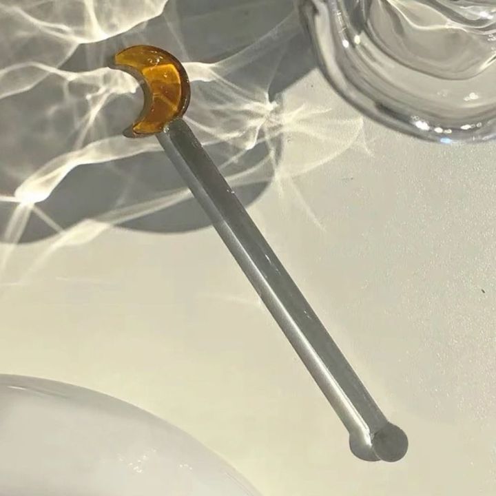 Easy to Clean Beautiful Design Glass Milk Tea Stir High texture For ...