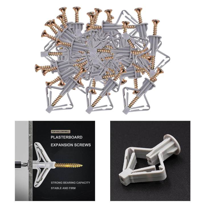 Hollow-Wall Anchor Assortment Drywall Anchor for Nylon Frames | Daraz.pk