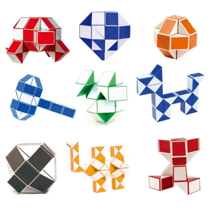 Snake Puzzle Cube - Snake Speed Cube Puzzle Cube Toy Twisty Puzzle ...