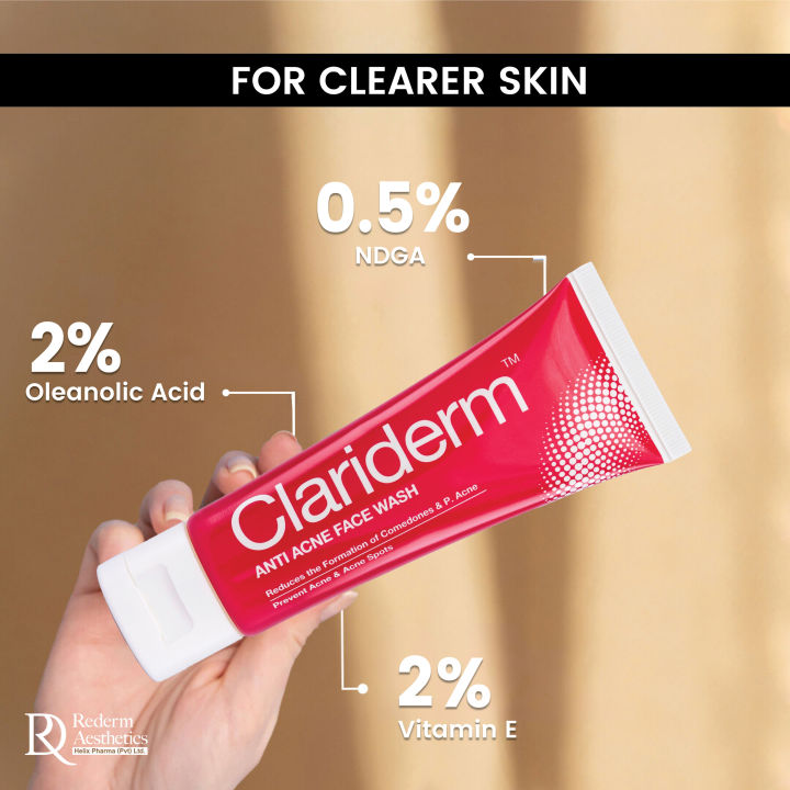 Rederm Clariderm Anti-Acne Face Wash | Daraz.pk