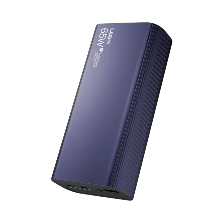 Login L-701 Power Bank | 30000mAh | 65W Super Fast Charging | PD & QC Portable Power Bank | Daraz.pk