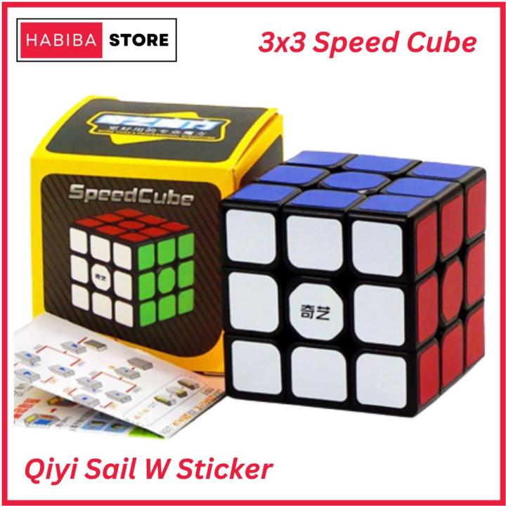 Original Qiyi Rubiks Cube 3x3 Qiyi Sail W Best Sticker Quality Fast ...
