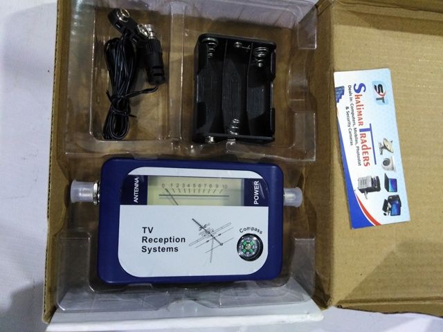 Anself DVB-T Digital Satellite Signal Finder Meter Aerial Terrestrial ...