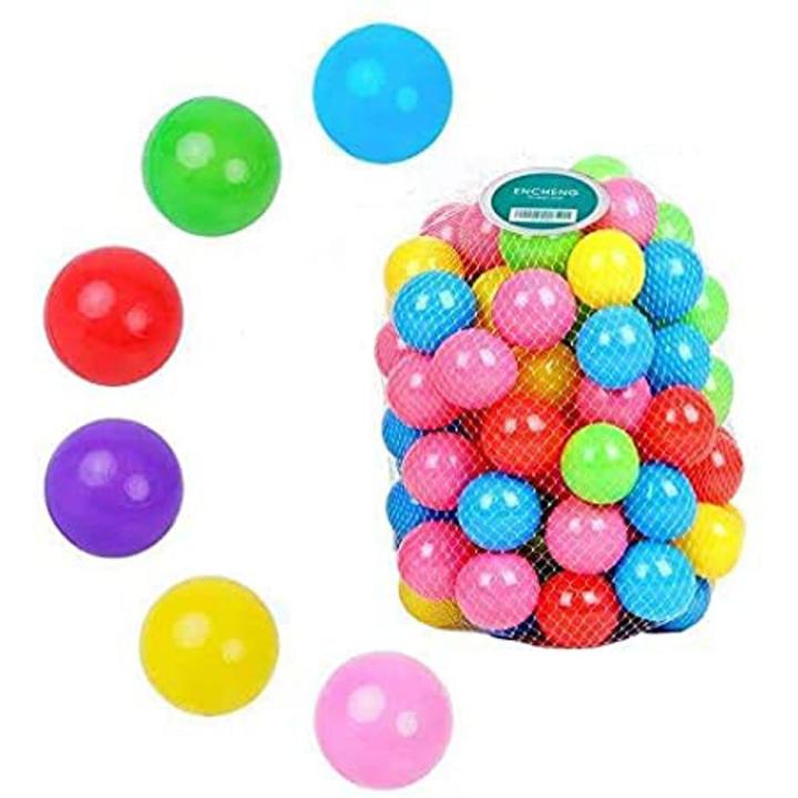 Pack Of 12/24/48/96 Play Tent Balls ABS Plastic Multicolor Balls For ...