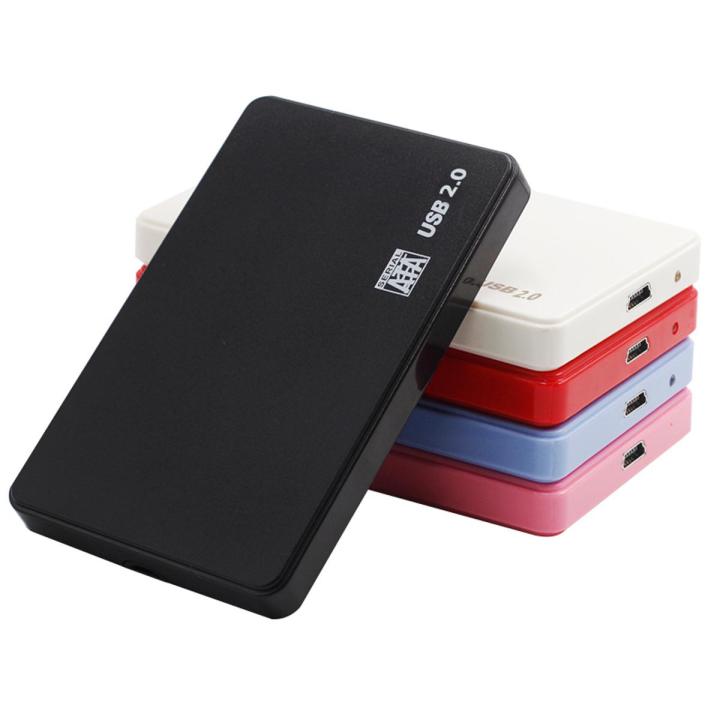 2.5 Inch Hard Disk Drive Case Plastic Usb2.0 Sata Hdd External Box Tool ...