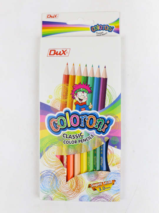 Dux Coloroni 12 Colors - Dux Coloroni Classic Colors Pencils - 12Pcs ...