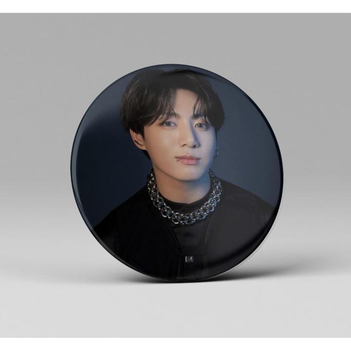 BTS Badge Jungkook JK Round Kpop For Army (2 Pc) | Daraz.pk