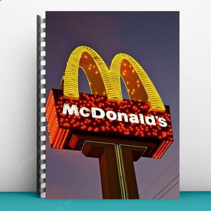 MCDONALDS A4 SIZE NOTEBOOK ARTICLE 2 (5151) | Daraz.pk