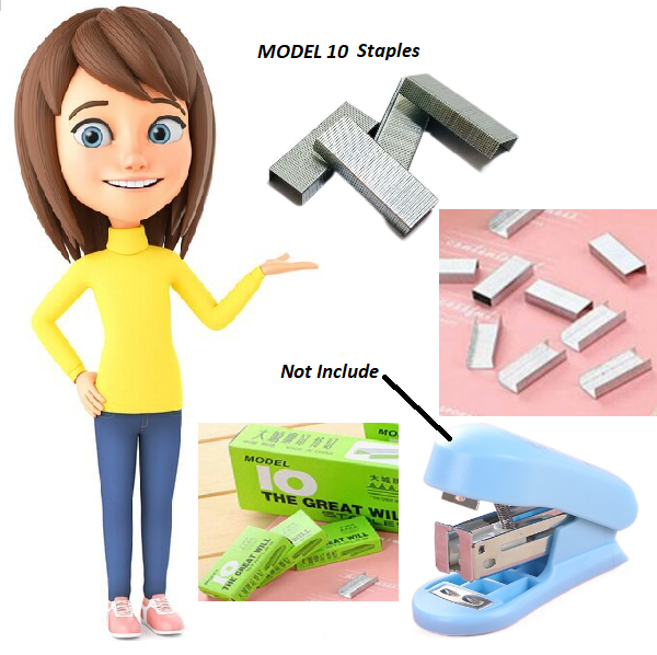 3pcs The Great Will Staples Small Clip For Stapler 600Clips In Box ...