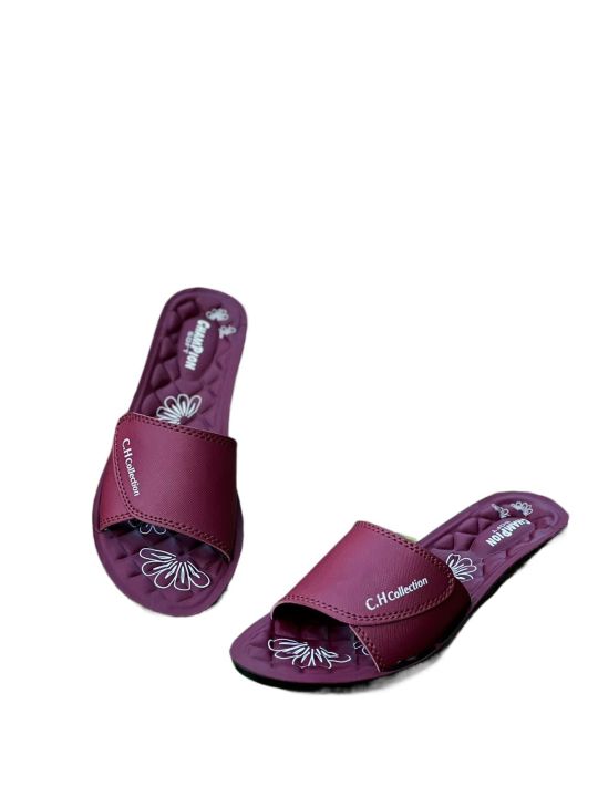 House slippers for women synthetic leather water proof casual chappal ...