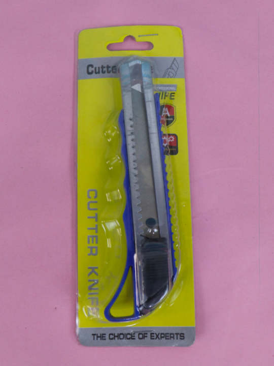 Stainless Steel Paper Cutter Knife 18mm Multicolor | Daraz.pk