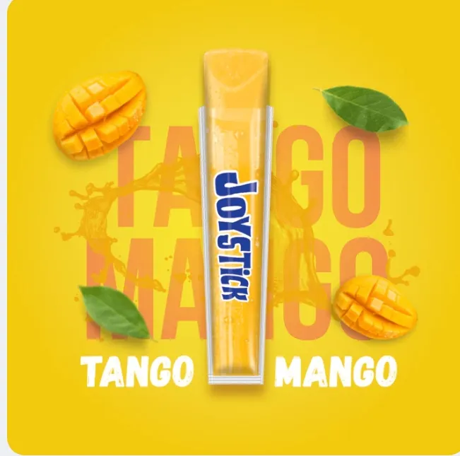 Joystick Ice Lolly TANGO MANGO (PACK OF 20) Refreshing Frozen treat ...
