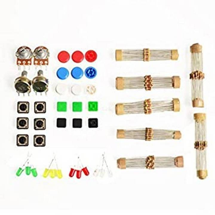 Universal Electronics Component Parts Kit for Arduino, Raspberry Pi ...