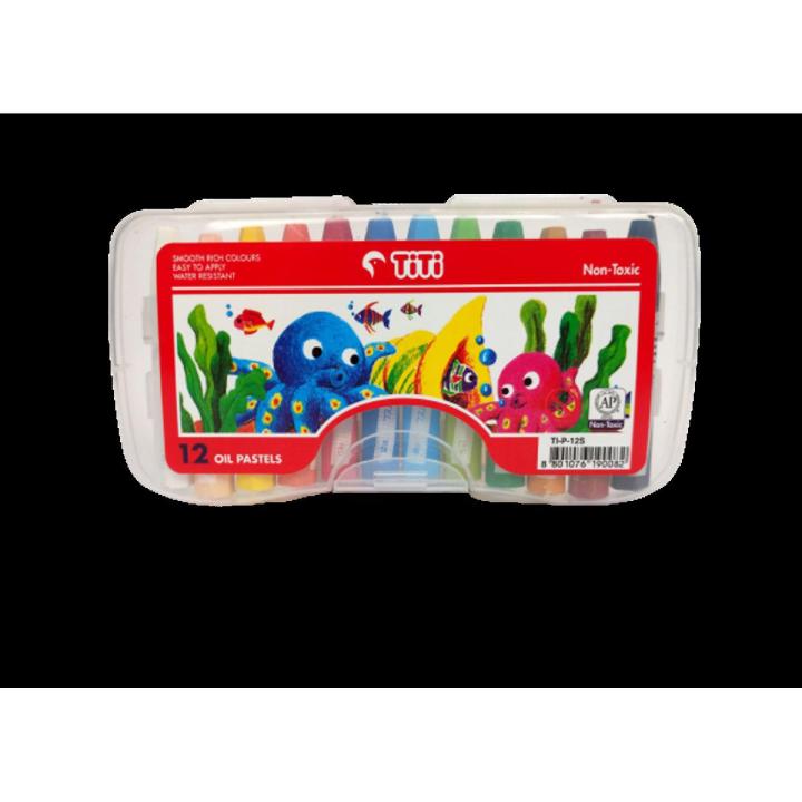 TITI Oil Pastel (Available in 12, 24, 36, 48 and 60) | Daraz.pk