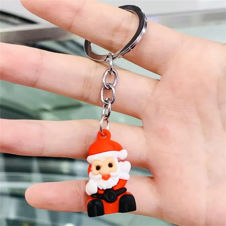 Colorful Children gifts Festive decor Xmas decoration Xmas Keyring ...