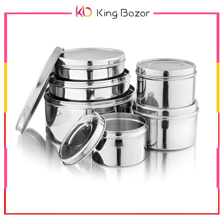 Storage Box Stainless Steel | Daraz.pk