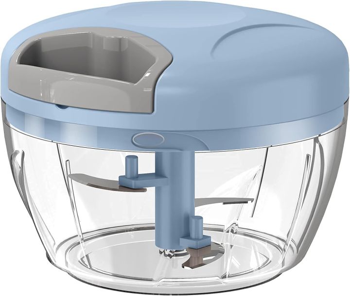 Mini Food Chopper, Manual Onion Chopper Garlic Chopper, Hand Food ...