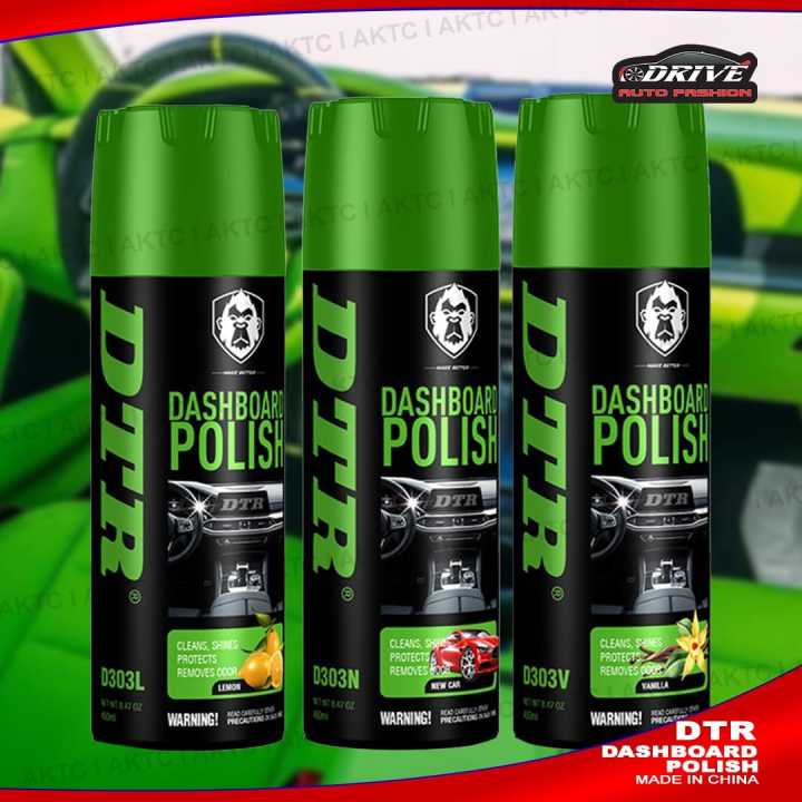 DTR Car Dashboard Polishes, Leather Polishes – 450 ml – ALL FLAVOUR ...
