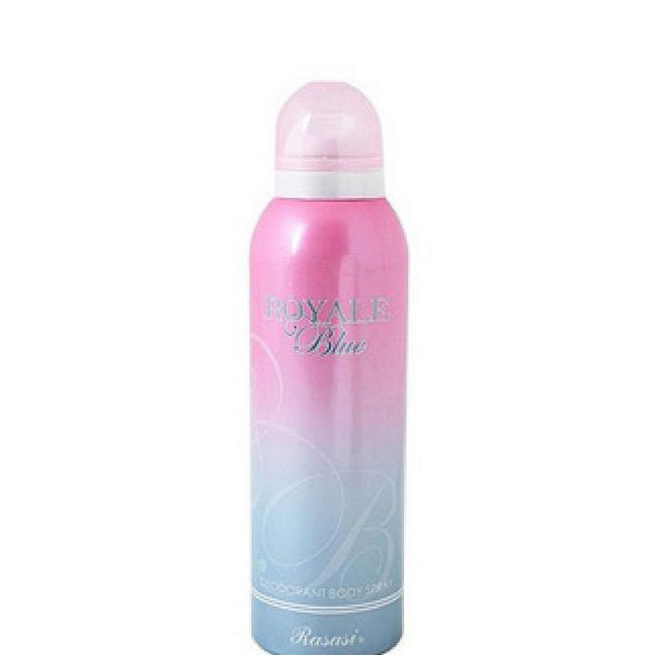 Rasasi Royale Blue Pour Femme FOR WOMEN DEODORANT Body Spray 200ML ...