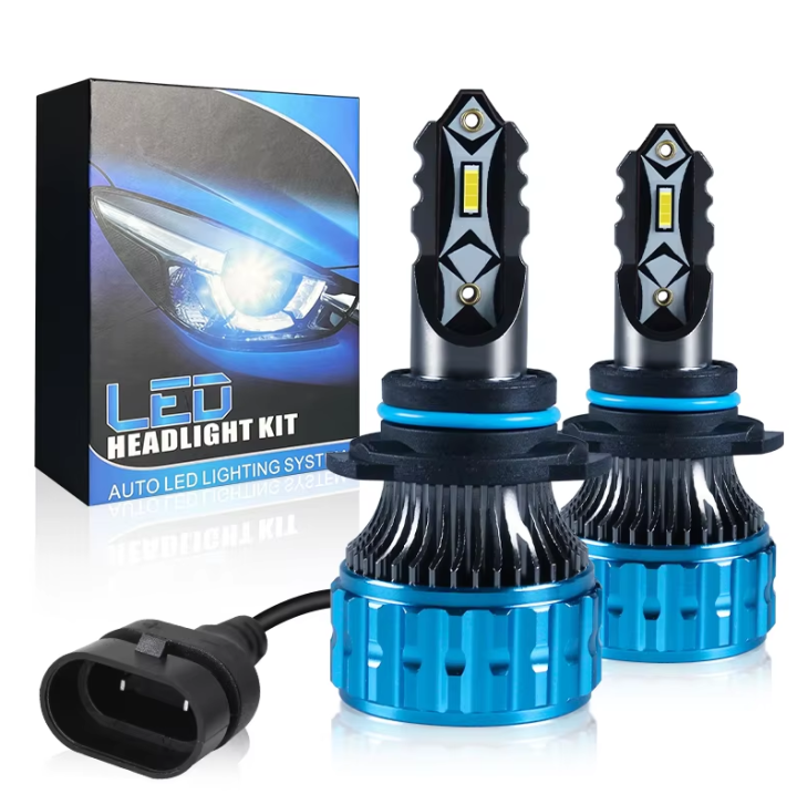 2 Pieces MAXPRO T35 Car Led Headlight Bulbs 300 Watt H4, 9005 and H11 ...