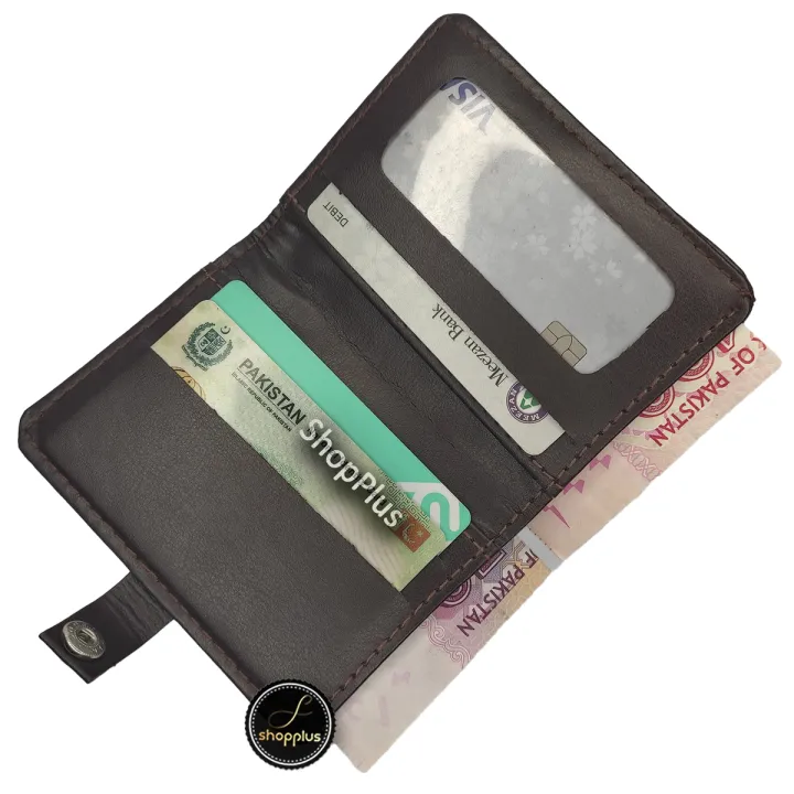 Slim Card Holder Wallet for Men and Boys - Small Size Card Holder Wallet | Daraz.pk