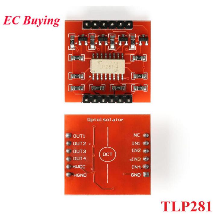 TLP281 4-Channel 4 CH Opto-isolator IC Module Expansion Board For ...