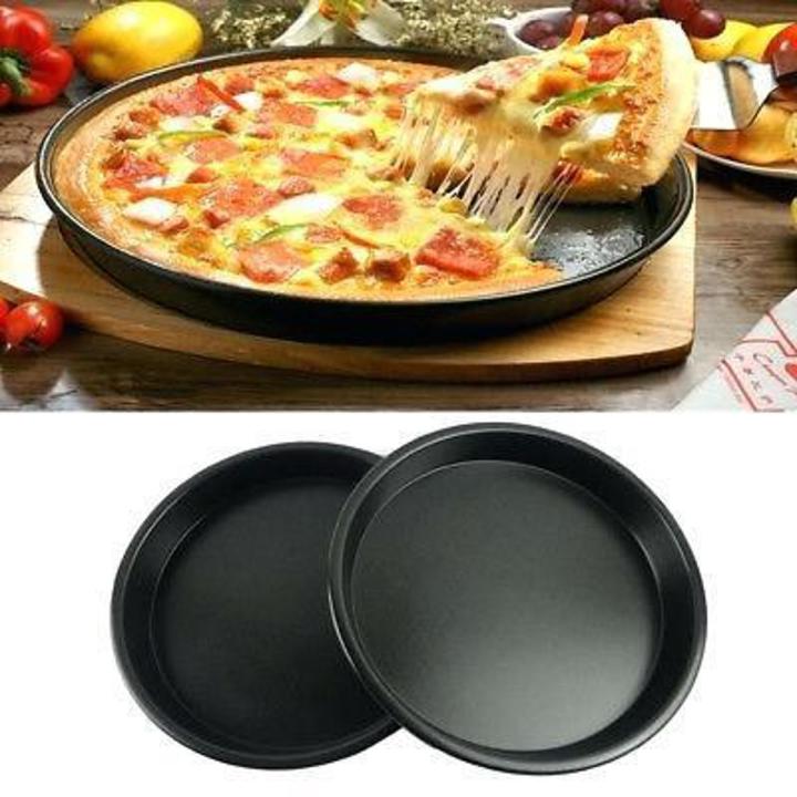 Non-Stick Pizza Pan- 9 Inch-Professional 2Pcs | Daraz.pk