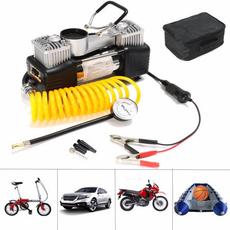 Dual 2 Cylinder Heavy Duty Double Air Compressor Or Car Inflator 628 ...