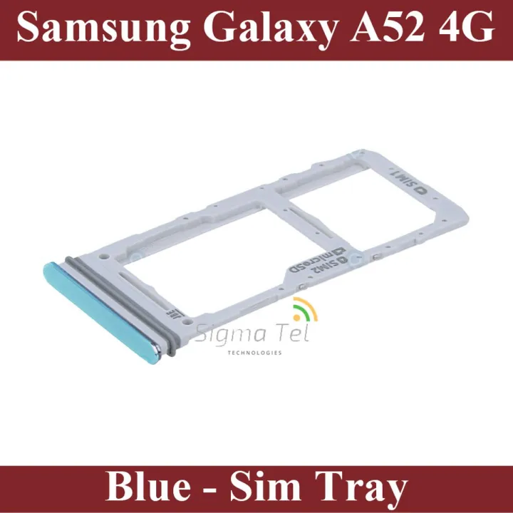 Samsung Galaxy A52 4G SIM Tray Sim Jacket Sim Slot Sim Door For Samsung ...