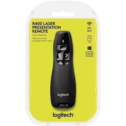Logitech Presenter R400 Red Laser Pointer Original With Surprise Gift ...