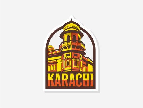 Karachi Stickers for Laptop - Aesthetic Art Stickers for mobile back ...