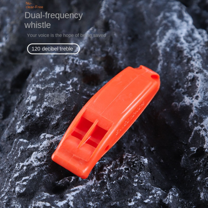 New Dolphin Sound Outdoor Survival Whistle 4 Colors Camping Hiking ...