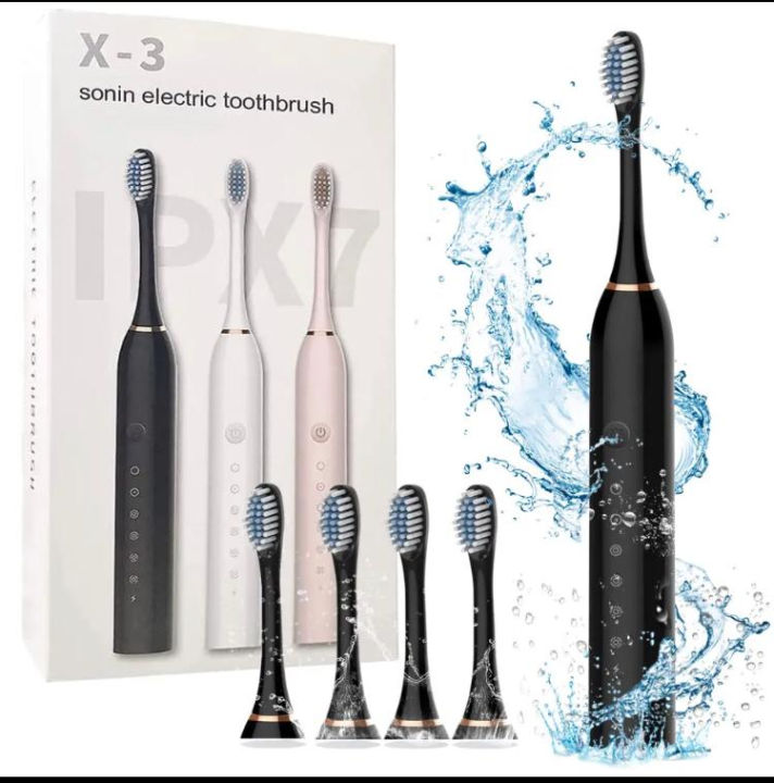 5/6 Modes Electric Toothbrushes for Adults Kids | Smart Timer ...