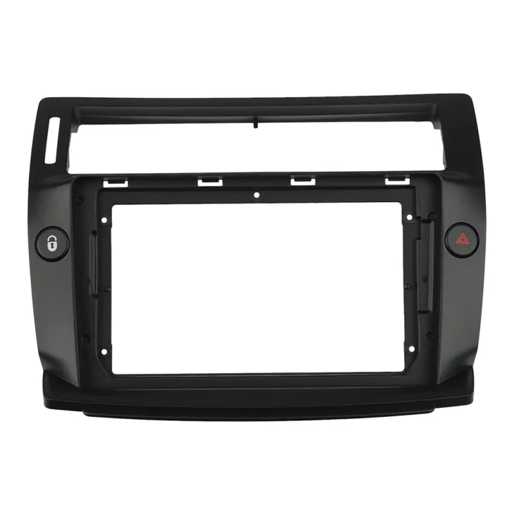 2 Din Car Radio Stereo Audio Plate Fascia for C4 Quatre 9 Inch Big ...