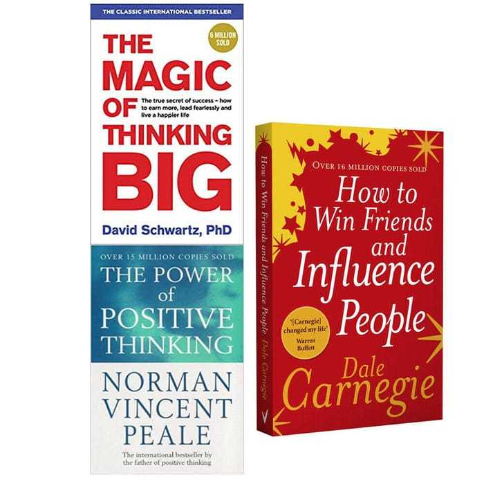 THE MAGIC OF THINKING BIG/ THE POWER OF POSITIVE THINKING/ HOW TO WIN ...