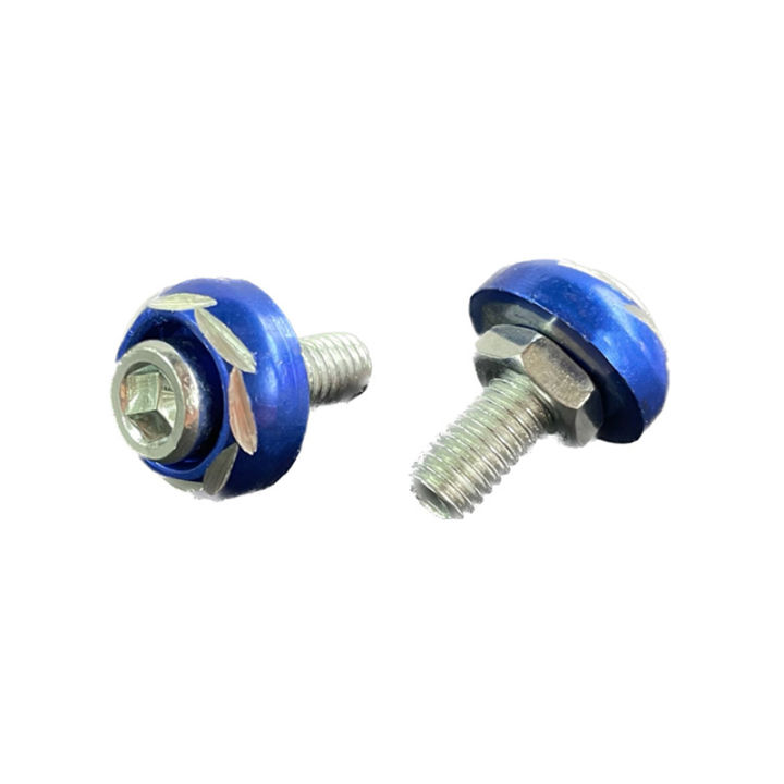 Universal 10pcs Thread License Plate Frame Bolts Screws For Car Truck ...