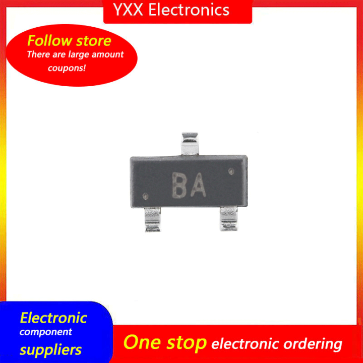 Original genuine 2SA1015 BA SOT-23 PNP transistor-50V150mA surface ...