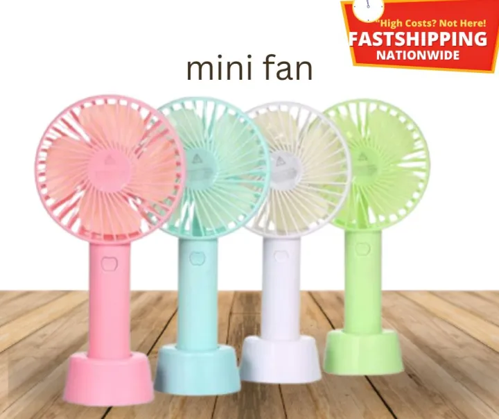 Mini fan rechargeable fan for kids school - Electric fan mini ...