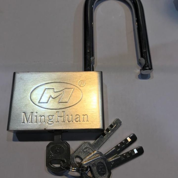 High Security Long Neck Strong Hook Padlock 70mm Anti Hammer U Shaped ...