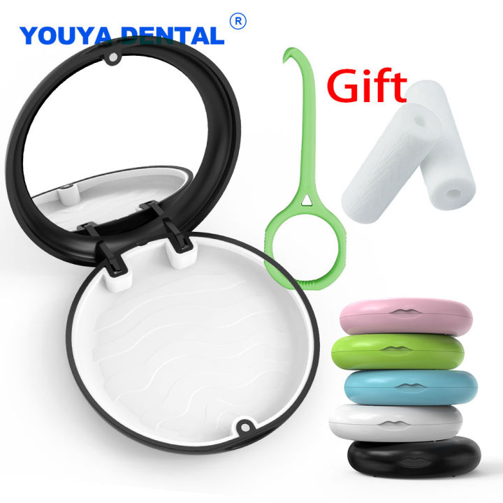 Orthodontic Denture Retainer Storage Box with Braces Extractor and ...