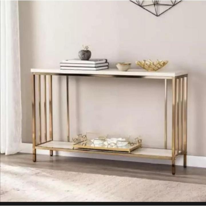 Entrance Closet Simple and Modern Iron Art With Top Laminated ...