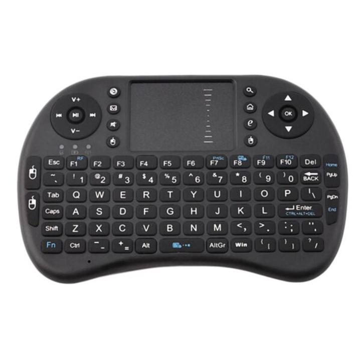 Mini Wireless Keyboard 2.4G with Touch pad Handheld Keyboard | Daraz.pk